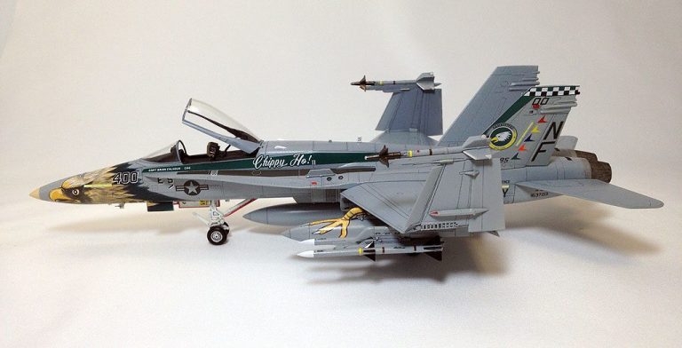F/A-18C VFA-195 Dambusters ‘Chippy-Ho!’ 1996 – HJmodeling